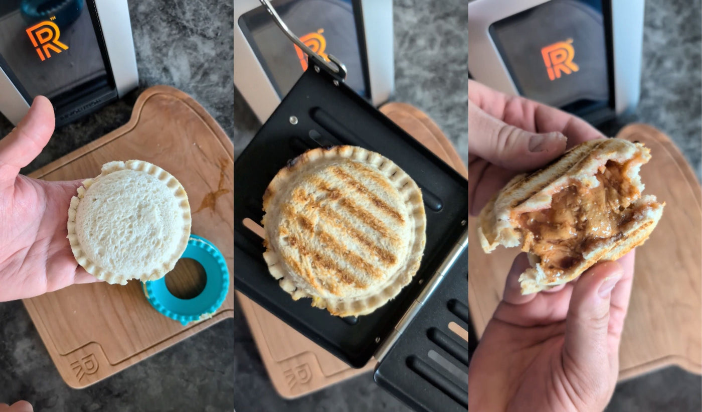 Gluten-Free PB&J Pocket Melt Recipe | Revolution Smart Toaster