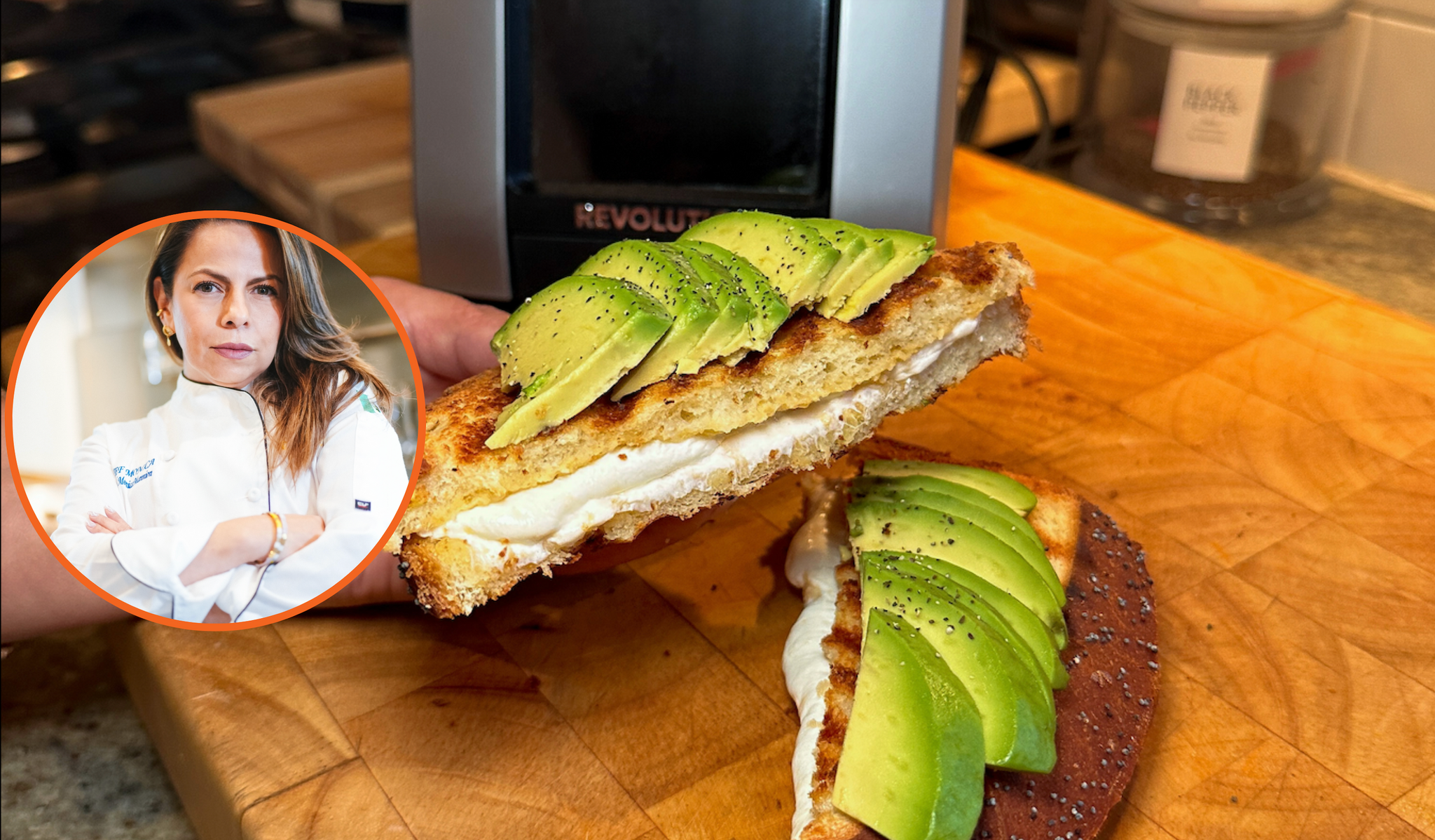 Monica Mannion's Mexican Chipotle Toastie