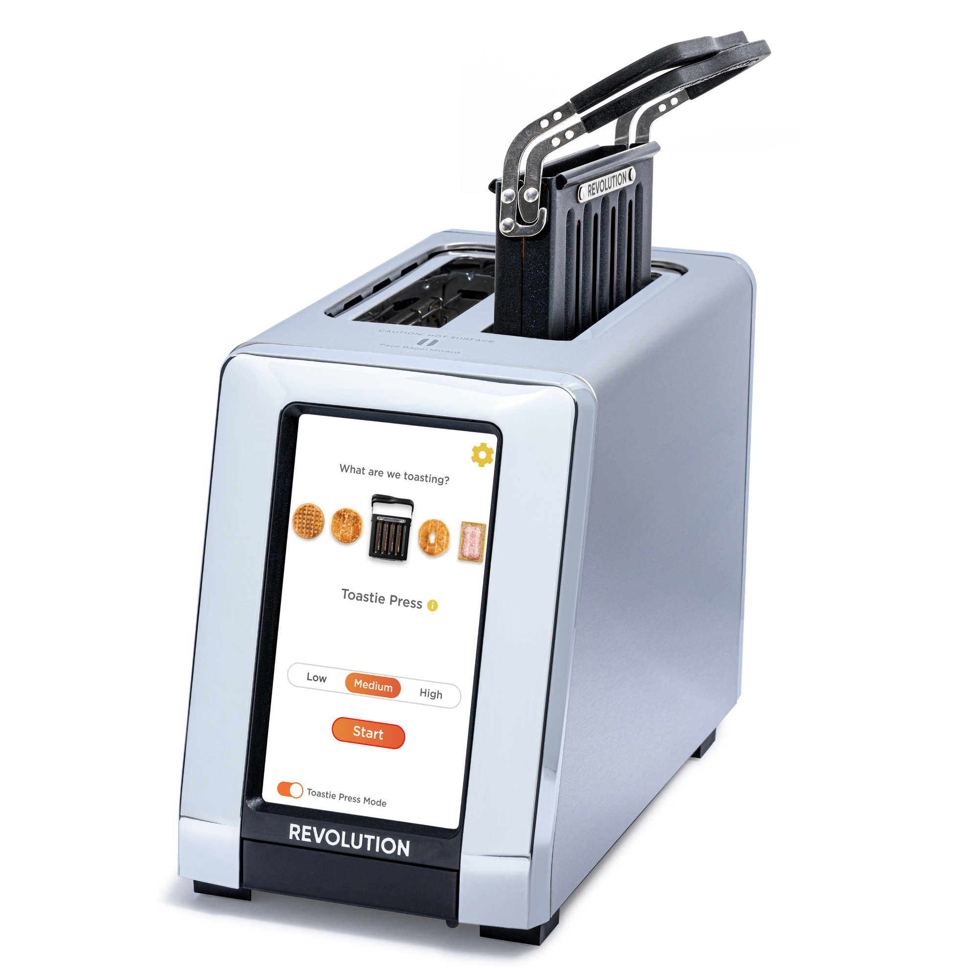 R180 Connect Stainless Steel + Toastie Press